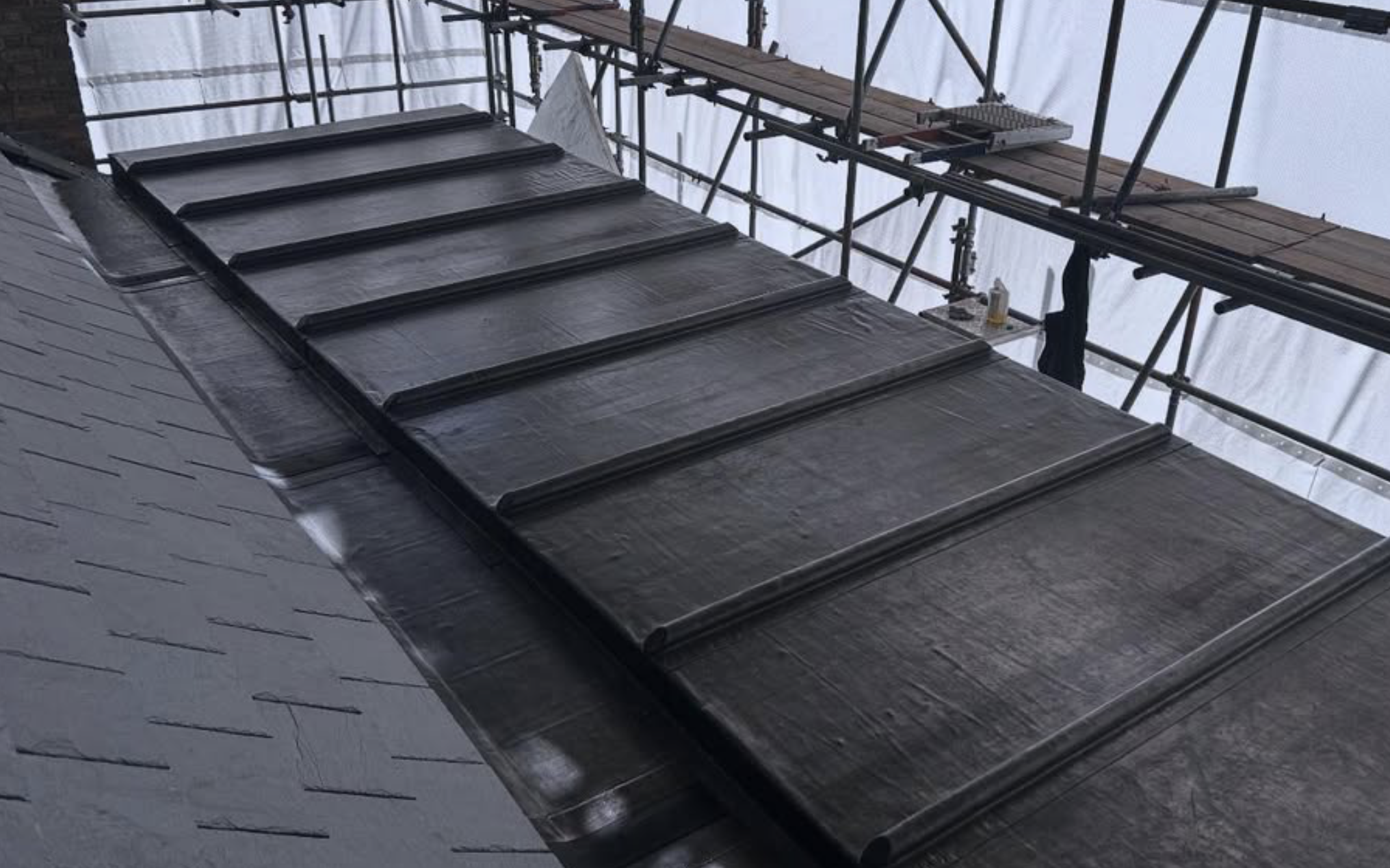 Cupa Slate Roof Renovation | Portfolio | Skyline Roofing Centres